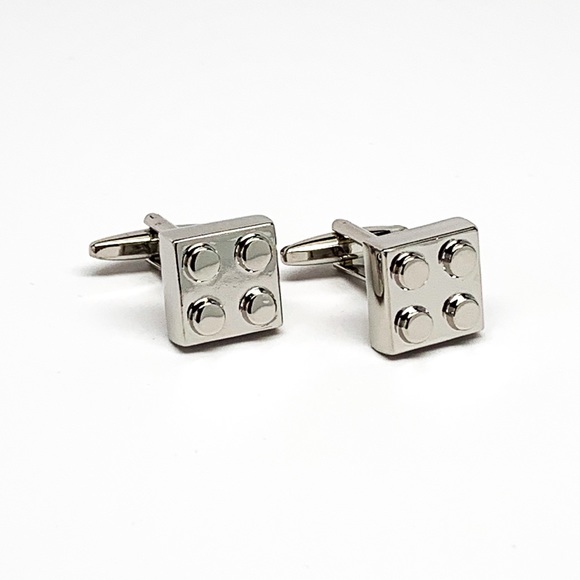 Accessories | New Silver Plated Lego Cufflinks | Poshmark